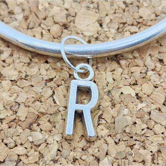 Charmed | Jewelry | 42 Silver Letter R Intialalphabet Charm For Pandora ...